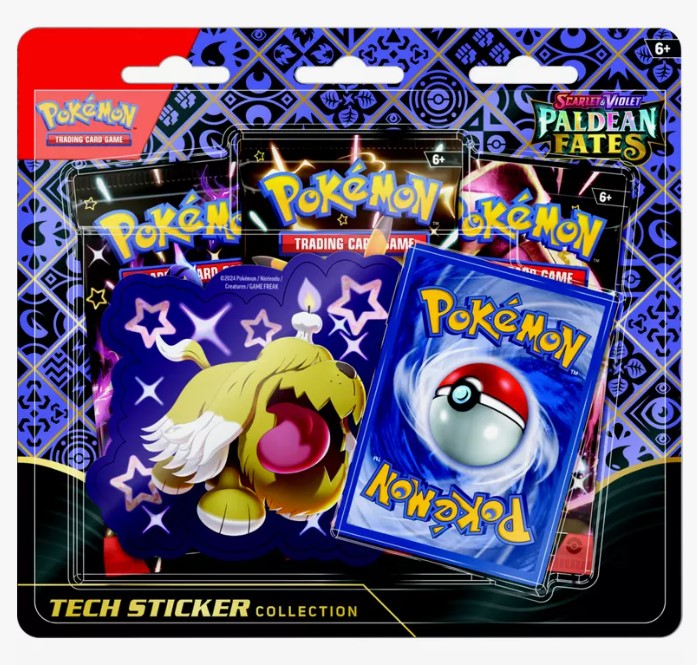 Paldean Fates Tech Sticker Collection (Styles vary) – luckypullscards