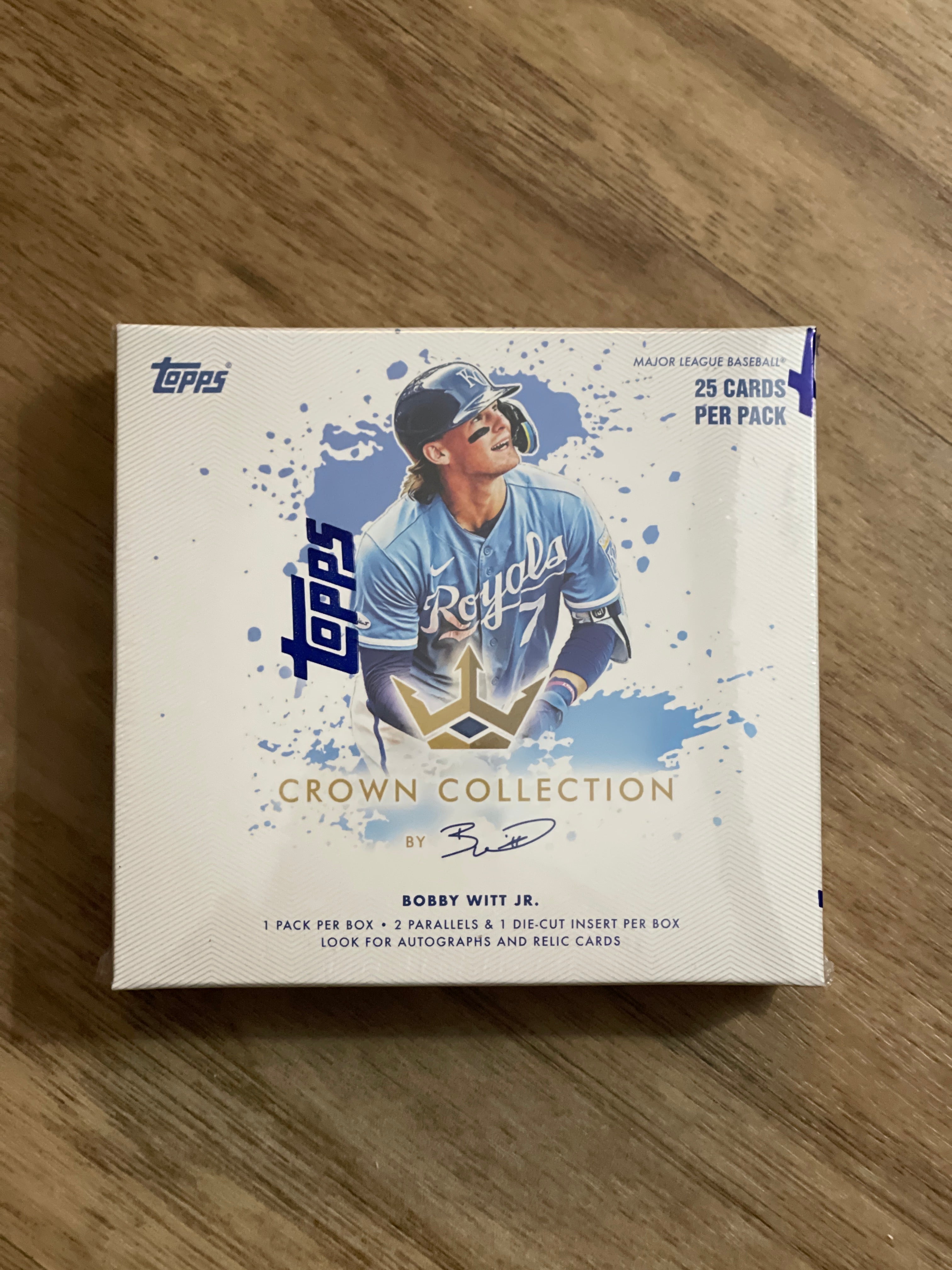 2022 Topps X Bobby Witt Jr. Crown Collection Sealed Box – luckypullscards